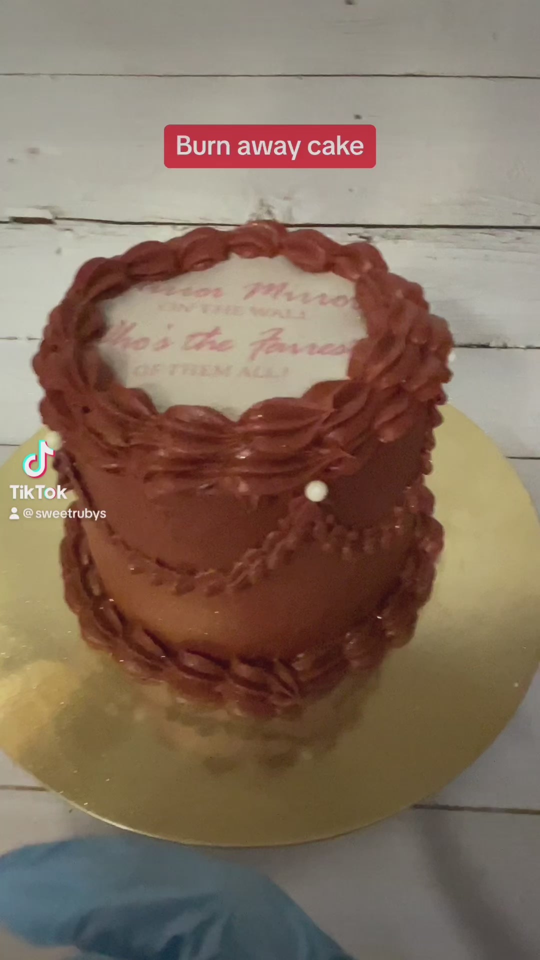 Burn Away Cake – My Sweet Ruby's